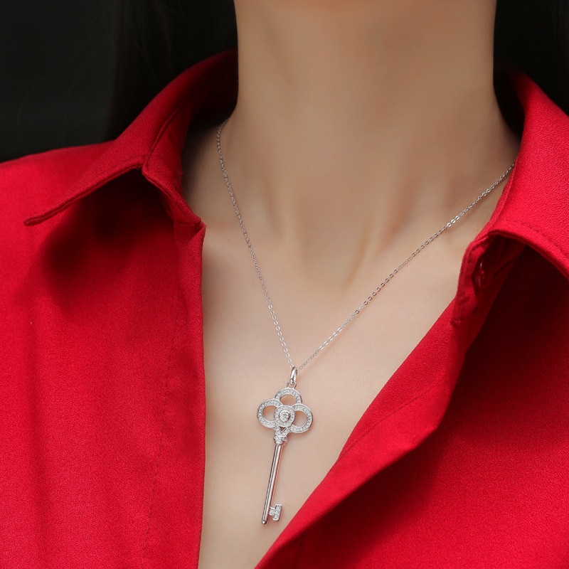 Tiffany keychain necklace store